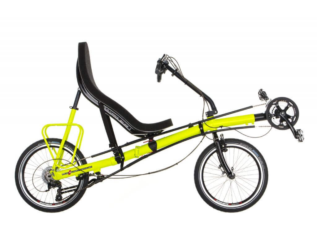 Origami 20" folding recumbent bike | Build your own | AZUB recumbents
