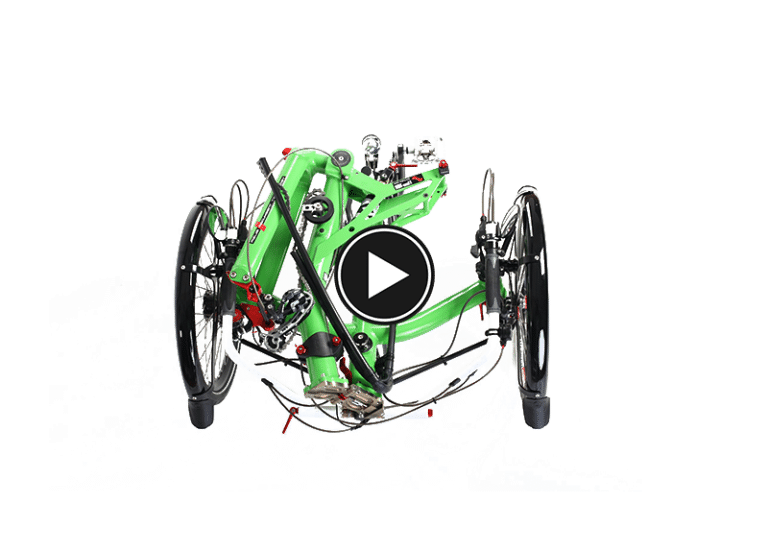 Ti-FLY X recumbent trike | Build your own | AZUB recumbents